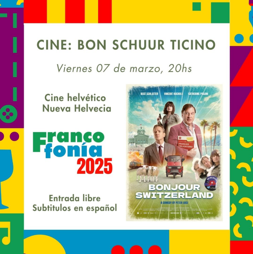 Cine y cultura: Nueva Helvecia celebra la Francofonía 2025 con cine ...